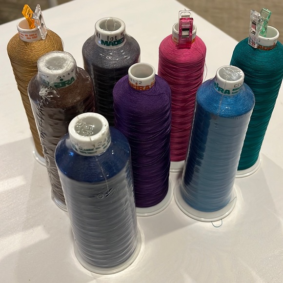 madeira | Other | Gold Madeira Large Spoolcone Thread 0 Rayon For ...